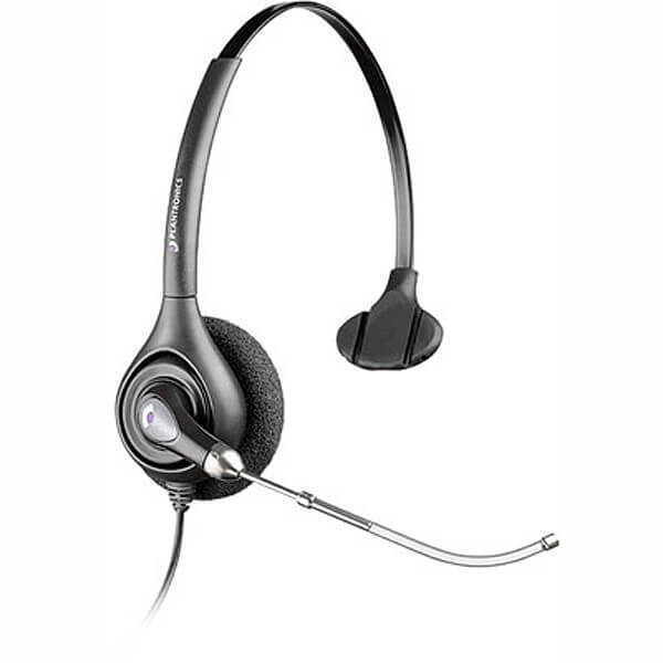Plantronics HW251 Supra Plus Wideband Monaural Headset – Headset Sales Ltd